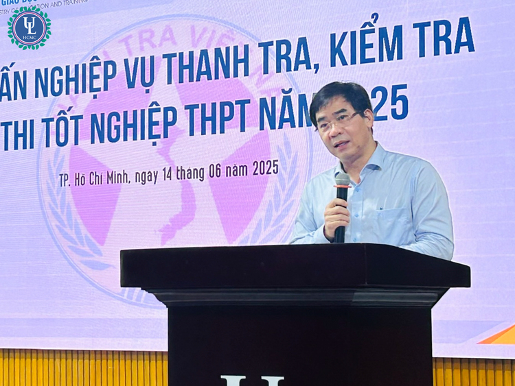 Tập huấn nghiệp vụ thanh tra, kiểm tra kỳ thi tốt nghiệp THPT năm 2025